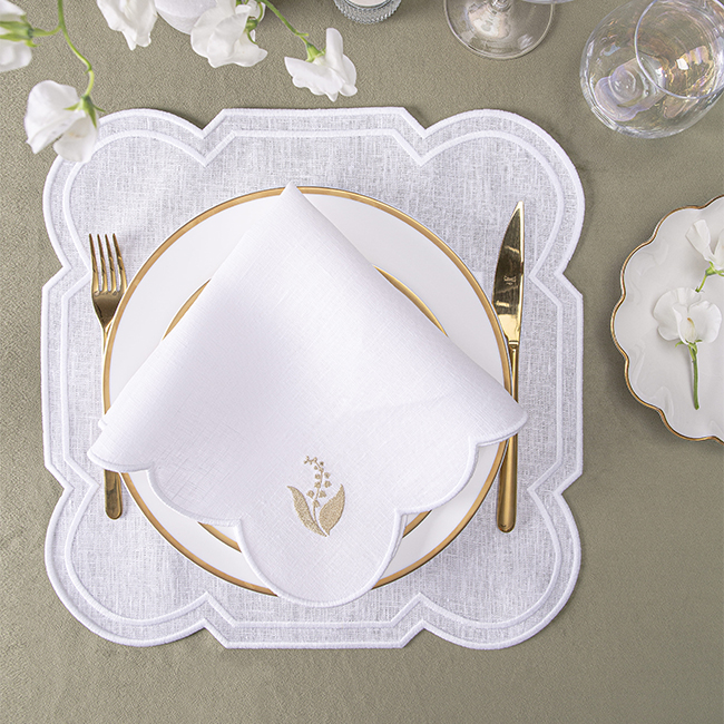 Rules for setting a table in modern style