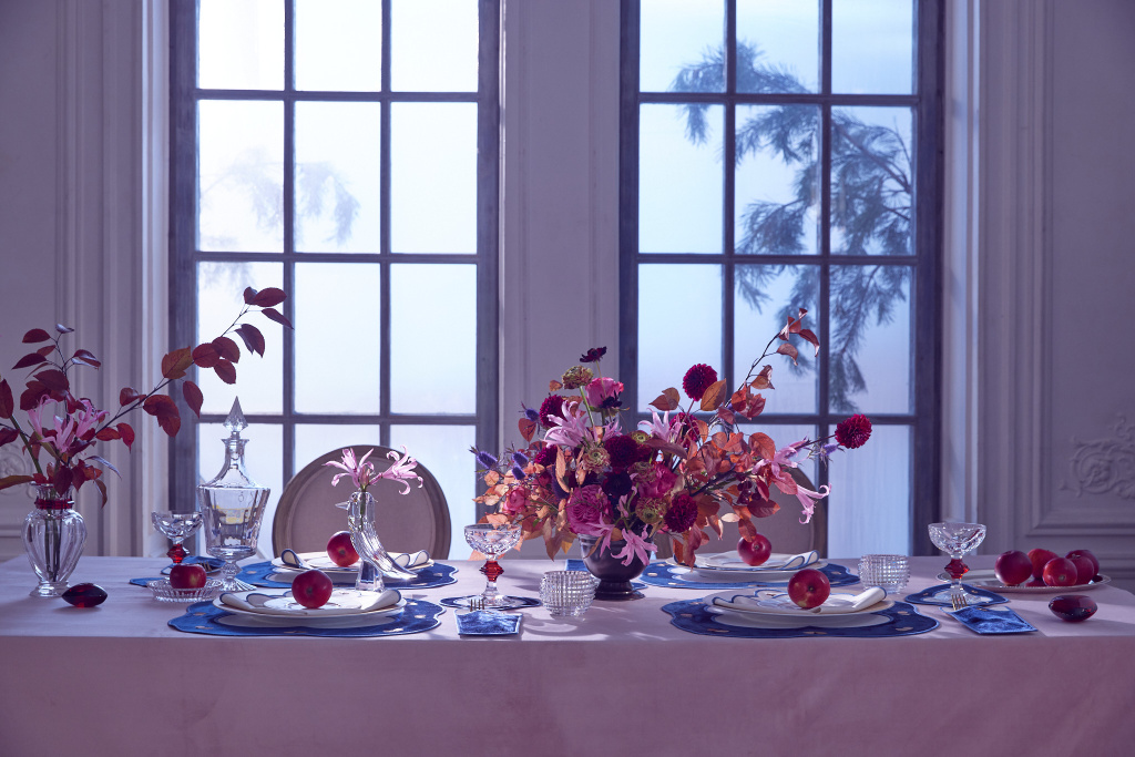 Rules for setting a table in Russian style